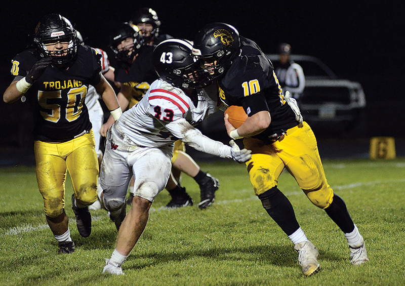 Trojans’ run wrecked by Raiders | News, Sports, Jobs - Times Republican
